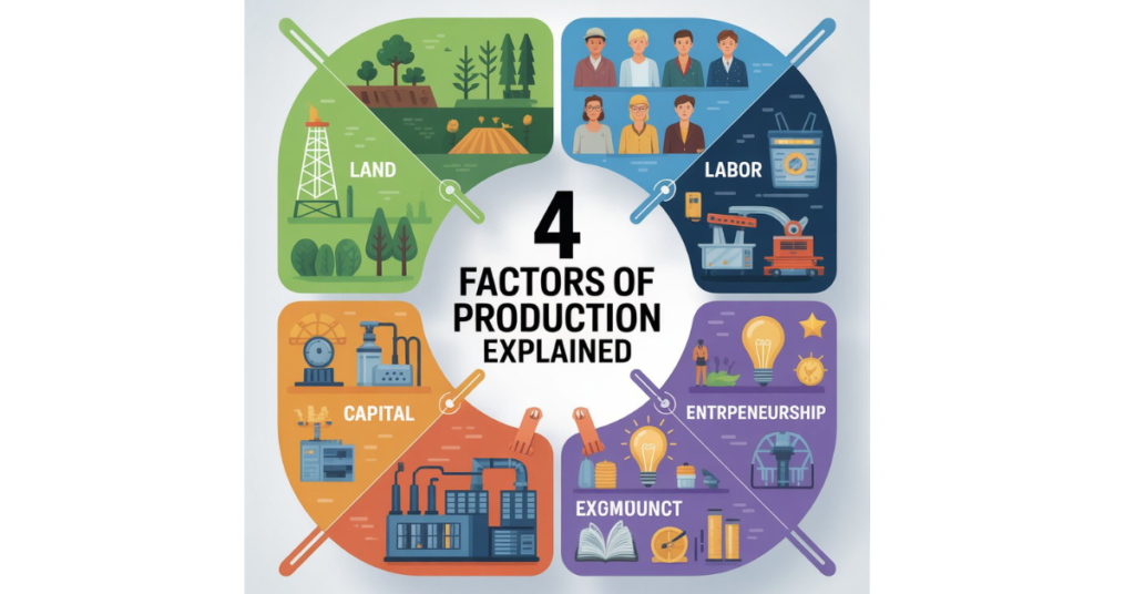 4 Factors of Production Explained With Examples and Overview - Magazine Pro